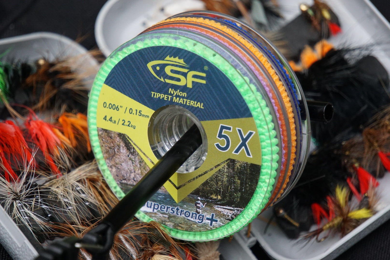 SF Clear Nylon Tippet Line – Sunshine Fishing Store